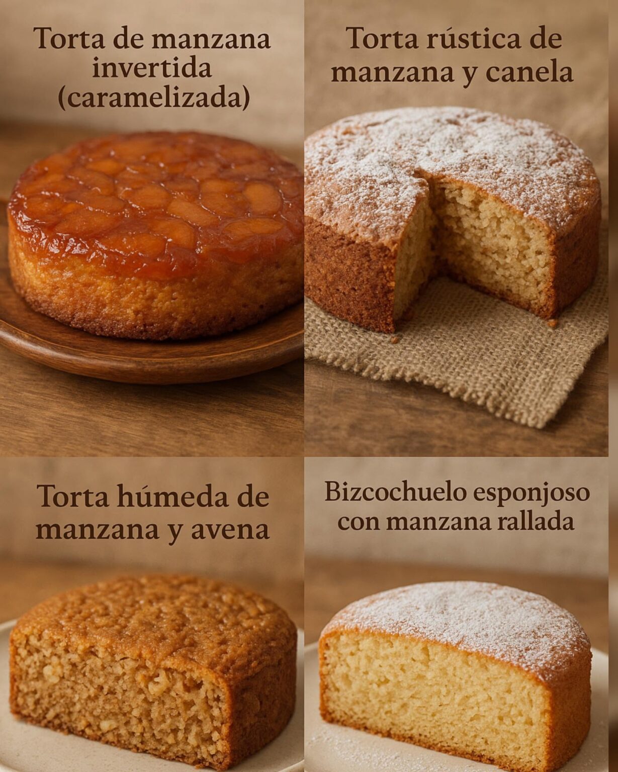 4 Exquisitas Recetas de Tortas con Manzana que Tienes que Probar